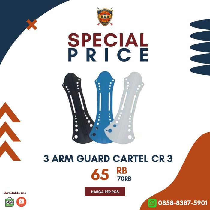 Jual ARM GUARD CR-3 CARTEL / PELINDUNG TANGAN PANAHAN CARTEL ORI ...