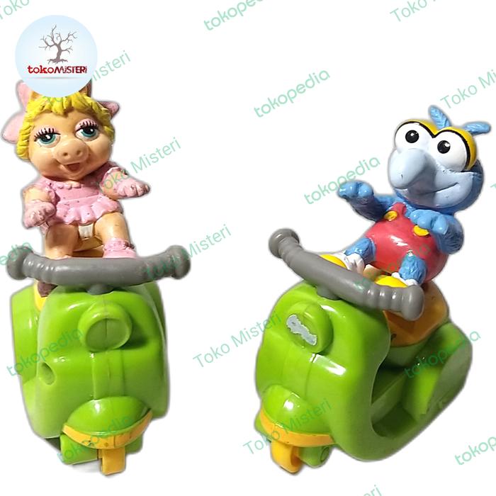 Jual Great Gonzo Miss Piggy Pig Muppet Babies Baby Sesame Street 1986 ...