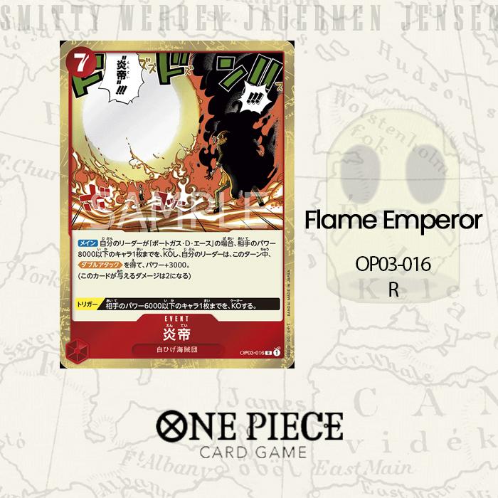 Jual OP03-016 Flame Emperor R One Piece TCG - Kab. Sidoarjo - SmittyWerbenJagermanJensen Shop ...