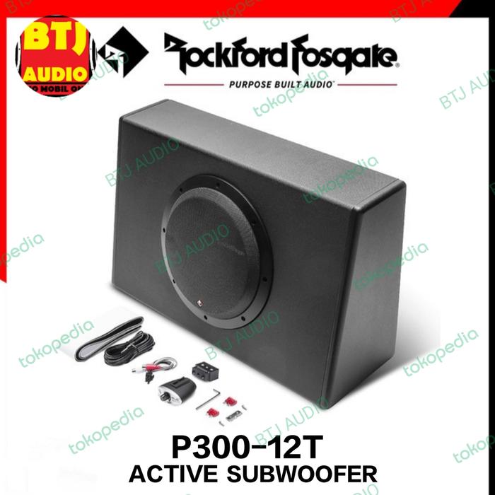 Jual SUBWOOFER AKTIF ROCKFORD FOSGATE P300-12 MODEL BASSBOX UKURAN 12 INCH - Kota Bekasi - BTJ ...