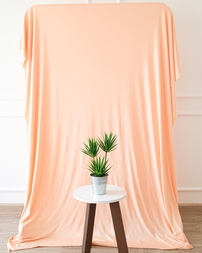 Jual KAIN BACKDROP BACKGROUND DEKORASI POLOS KAIN FOTO PEACH SALEM ...