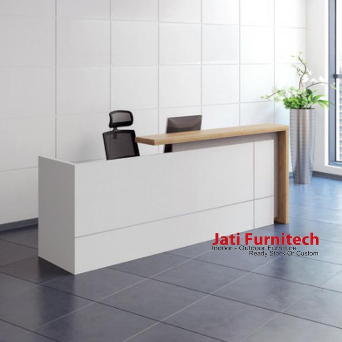 Jual receptionist desk with cabinet - Jaf Interior - Kab. Jepara - JATI ...