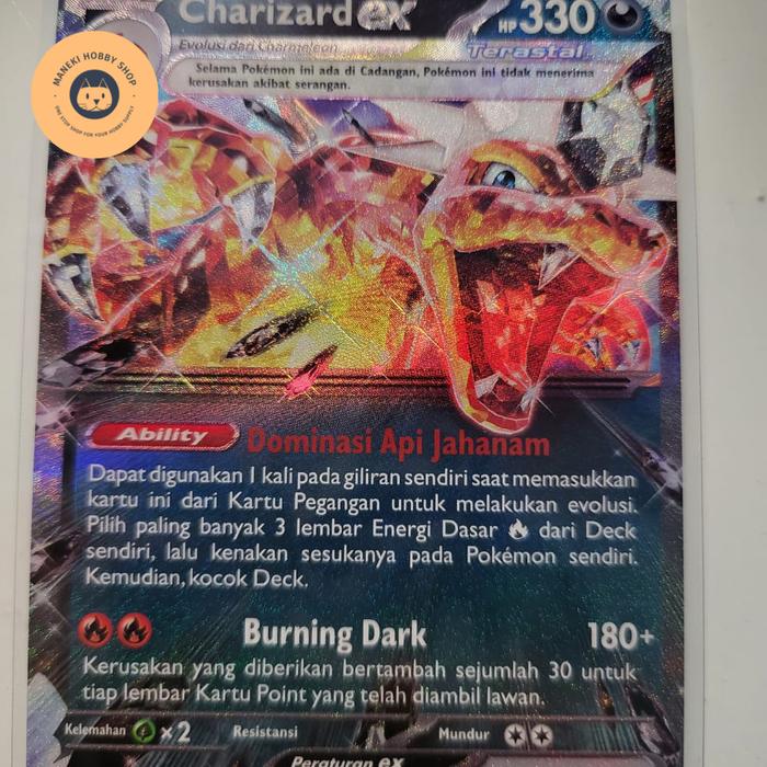Jual Charizard EX RR TCG Pokemon Indonesia - Jakarta Barat - Maneki Hobby Shop | Tokopedia