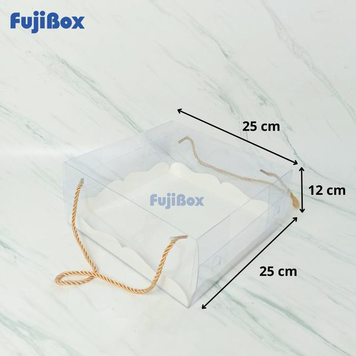 Jual Mika Box Tali Kotak Hampers Fujibox 25 X 25 X 12 (10 Pcs) Di ...
