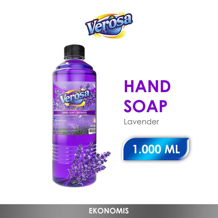 Promo Verosa Hand Soap 1 Liter Lavender Sabun Cuci Tangan 1000 ML ...