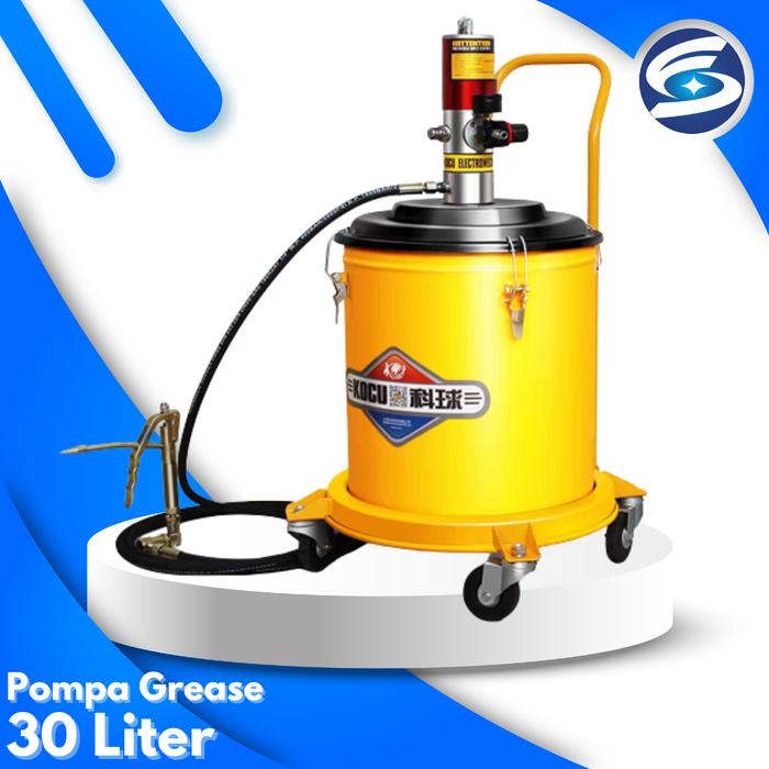 Promo Pompa Gemuk Pneumatik Pneumatic 30 Liter Pompa Grease Angin Cicil ...