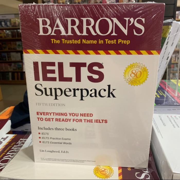 Jual Barron's ielts superpack edisi terbaru fifth edition - Jakarta ...