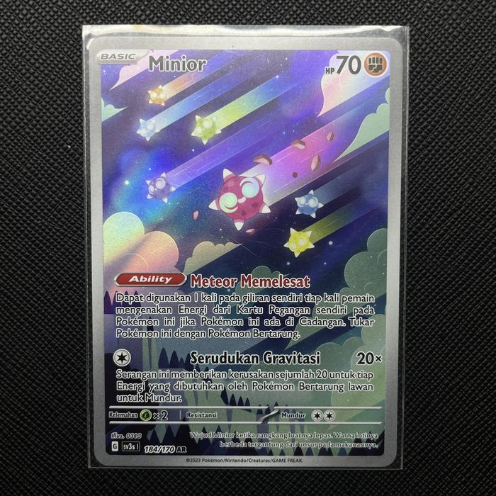 Jual Minior sv3s AR art rare kartu pokemon tcg Indonesia - Kota ...