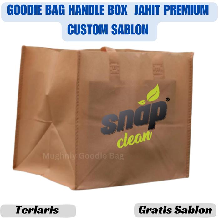 Jual Kantong Packaging Non Woven Take Away/Tas Promosi Kotak Kue Dus ...