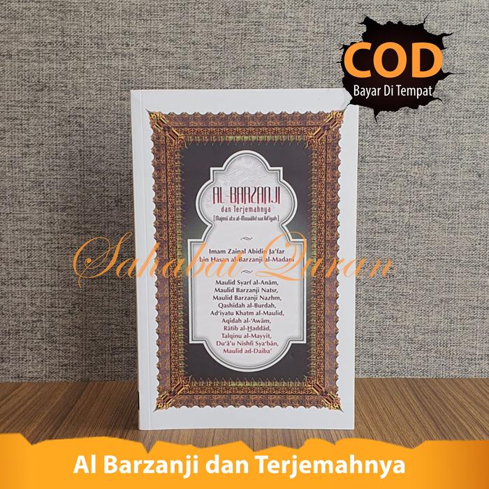 Jual Berzanji Buku Terjemahan Kitab Al Barzanji Imam Zainal Abidin ...