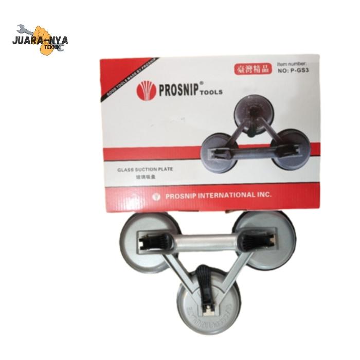 Jual PRO-SNIP Kop Kaca 3 Kaki/ Glass Suction 3 Jaw/ Alat Angkat Kaca ...