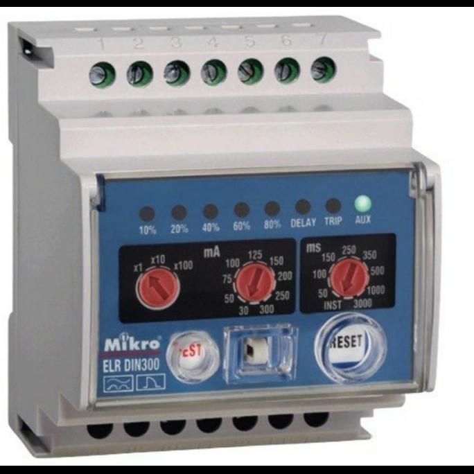 Jual MIKRO EARTH LEAKAGE RELAY DIN300-240A / DIN 300 - Jakarta Barat ...