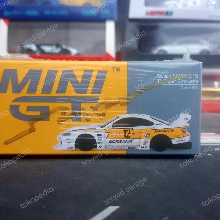 Jual Diecast Mini GT Nissan Silvia S15 Super Silhouette Good Fix GD ...