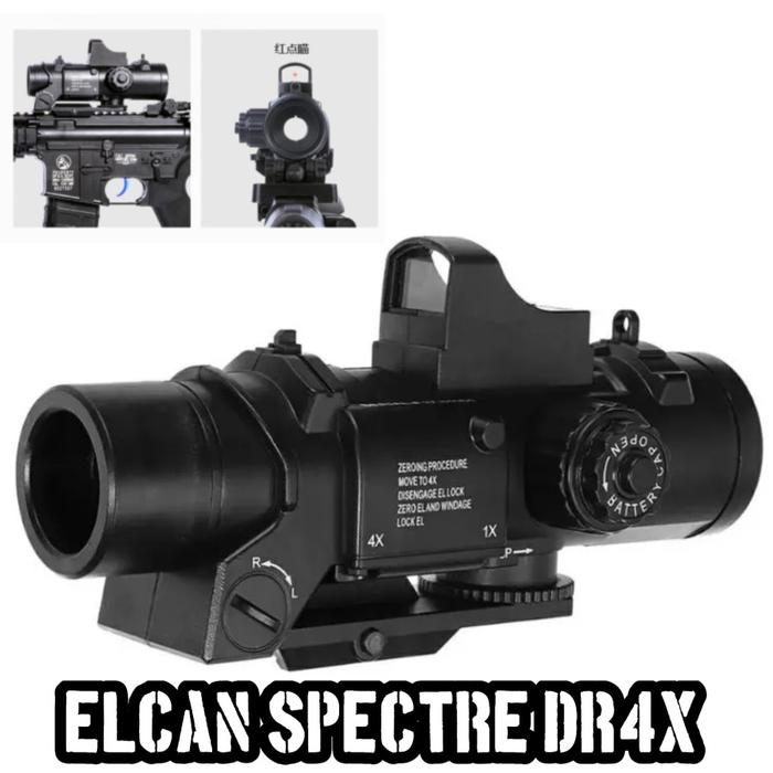 Jual SCOPE Elcan spectre DR4X dummy zoom - SCOPE HOLOGRAPHIC ELCAN 4x ...
