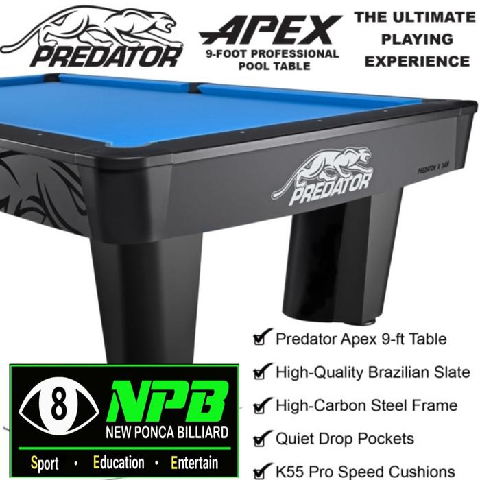 Jual Predator Apex Pro 9 Feet Pool table|Meja|Billiard|Billiar ...