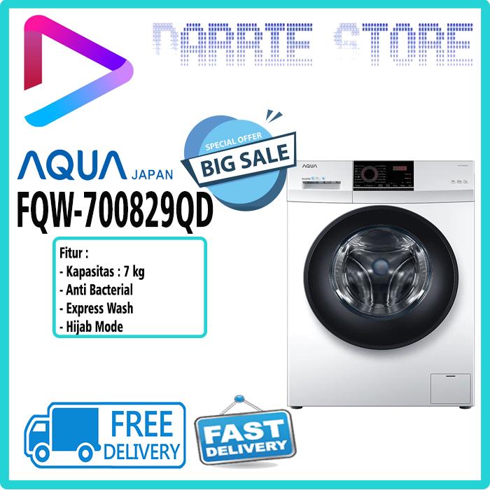 Jual AQUA FQW-700829QD Mesin Cuci Front Loading 7 KG FQW700829 ...