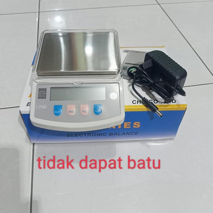 Jual Timbangan Emas Digital CHQ Aj1002C 1kg x 0.01g - tanpa batu 500g ...