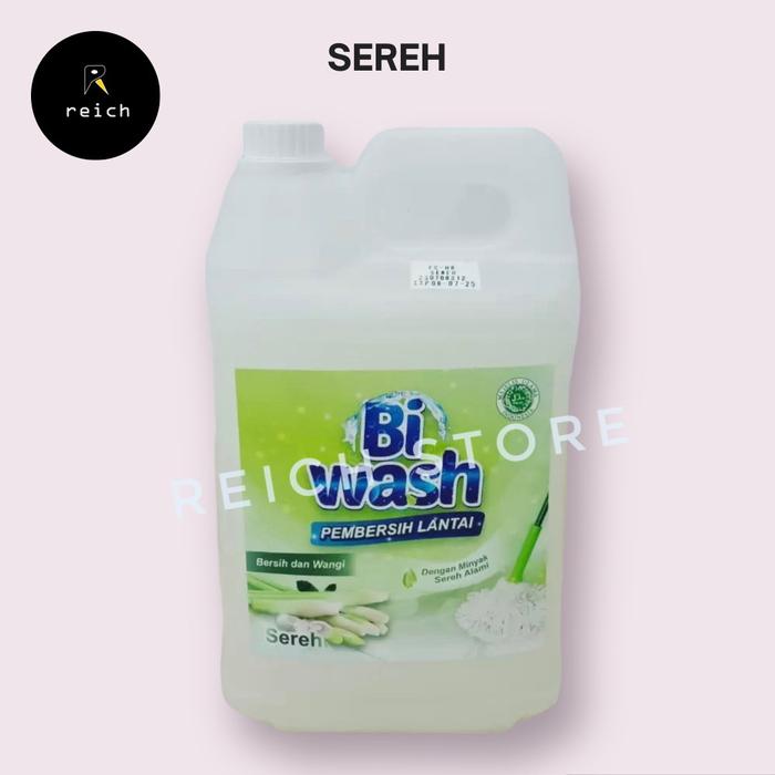Jual Sabun Pembersih lantai Biwash 5 liter - Sereh - Kota Medan - Reich ...