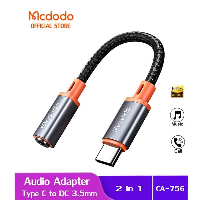 Jual Mcdodo Audio iPhone 15 Pro Max Splitter Converter Adapter Headset ...