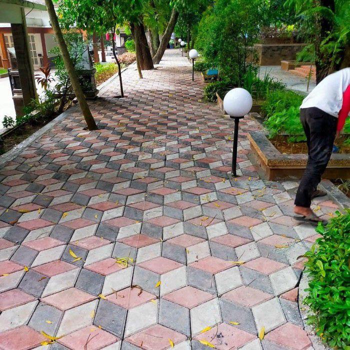 Jual Paving block 3D press hidrolik k300 / paving block / conblock ...