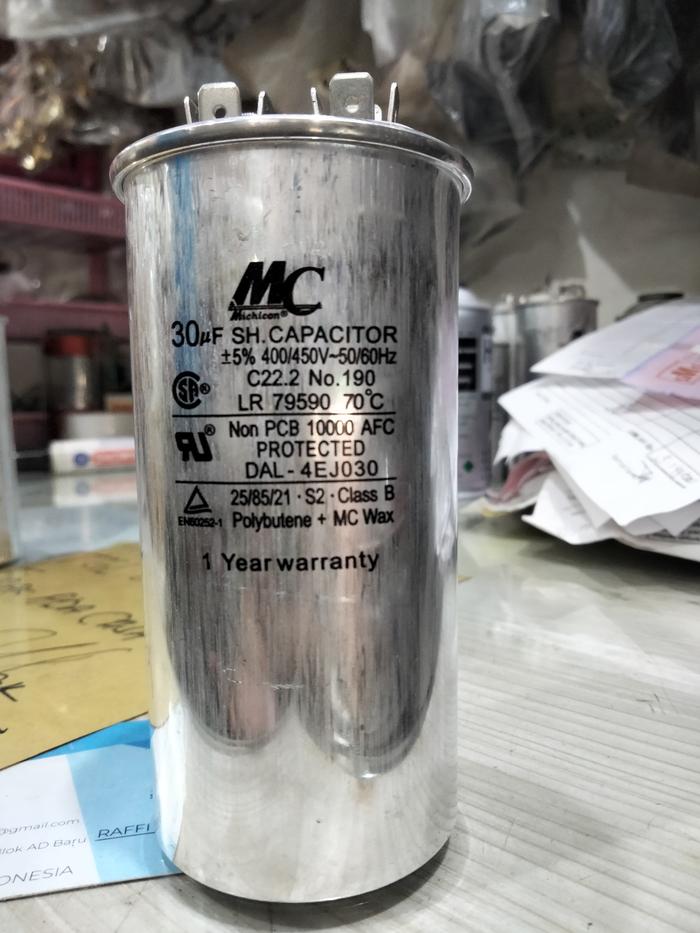 Jual CAPASITOR / KAPASITOR AC 2 Kaki 30uf/Mikro Merk MC Original - Kota Tangerang Selatan - CV ...