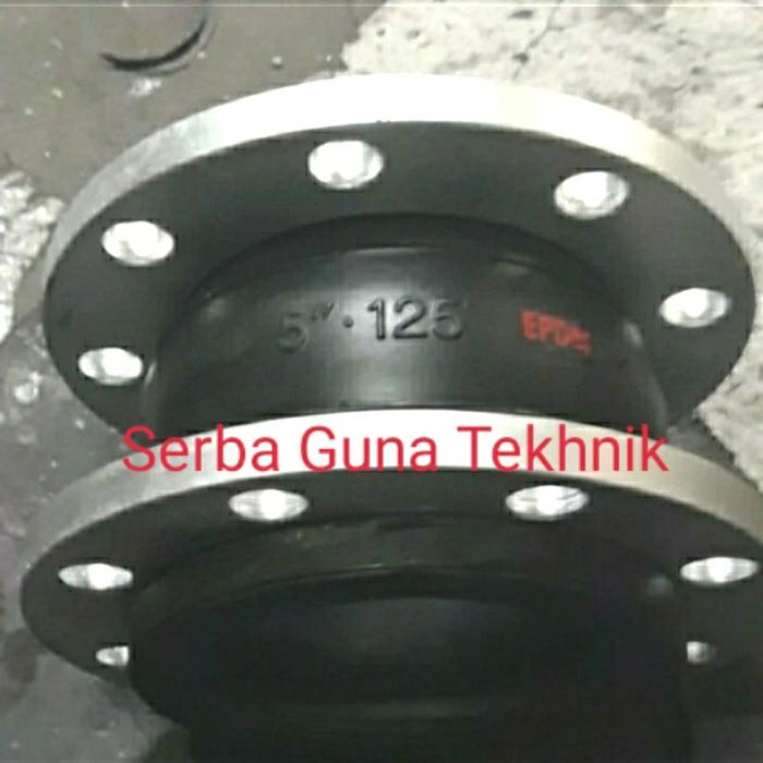 Jual Flexible Rubber Joint 5" inch DN 125 Tozen PN 16 Single Oneflex ...