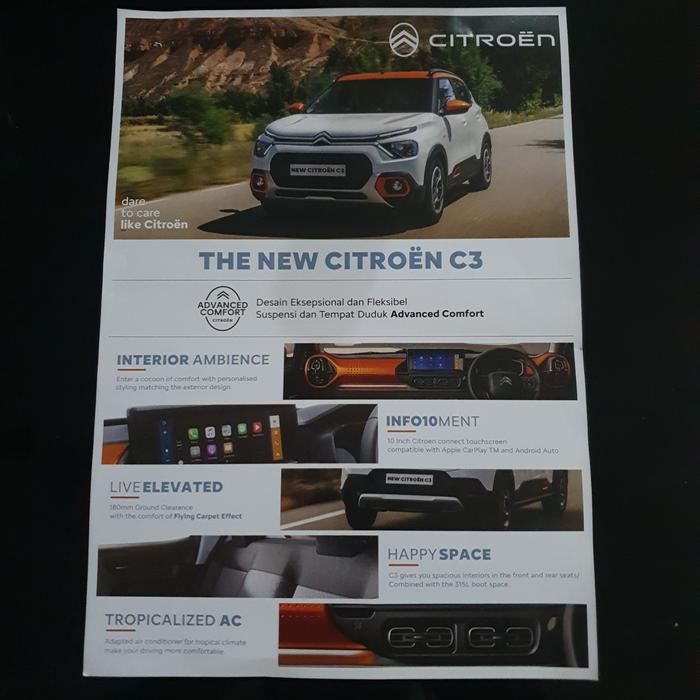 Jual Brosur Citroen C3 ( flyer ) - Kota Semarang - BESIEGE_HOBBY ...