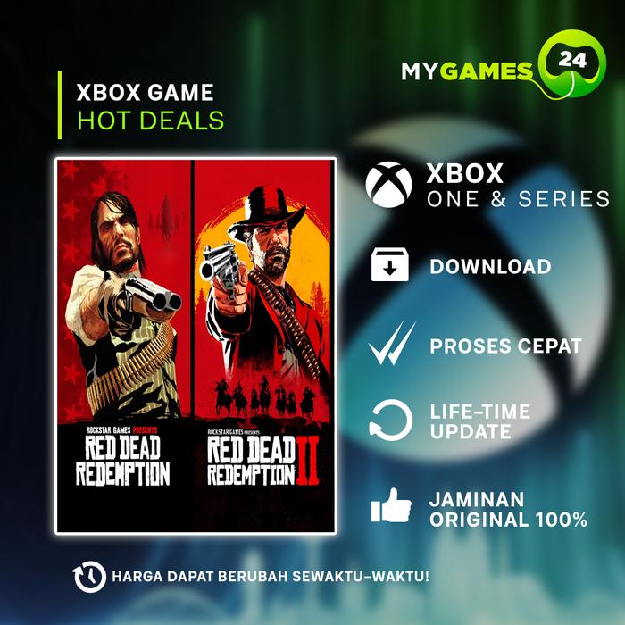 Jual Red Dead Redemption 1 & 2 Bundle Edition xbox one series X|S Game ...