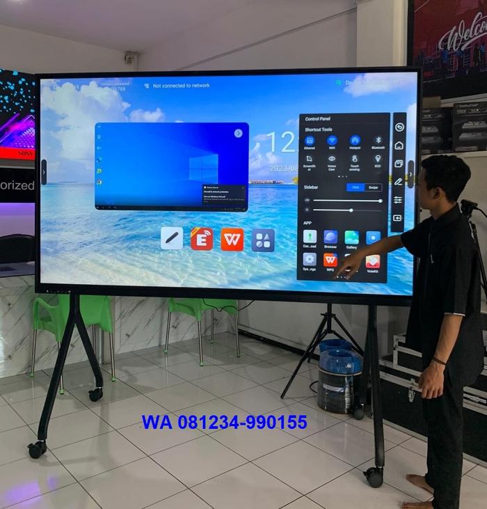 Jual Smartboard TV 98 inch 4K Interactive Whiteboard Touch Screen Digital - Kota Malang ...