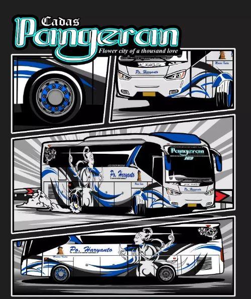 Jual Stiker Bus Mania Bus Artis Basuri Panggeran Laser Sticker ...