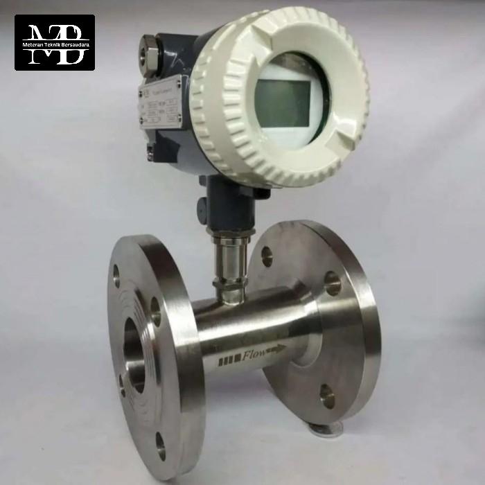 Jual Turbin Flow Meter DN50 SHM Size 2 Inch DC24V output 4-20mA+RS485 ...