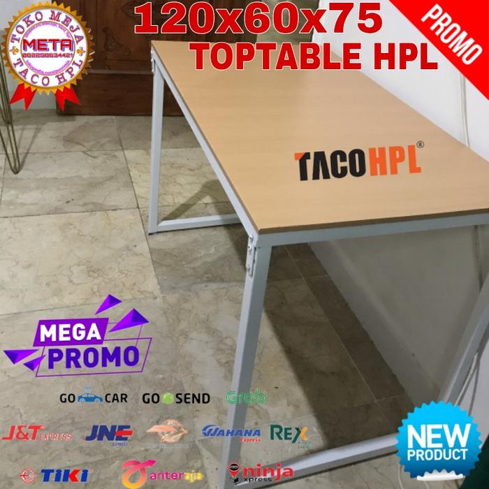 Jual meja lipat 120x60 HPL promo - Kota Tangerang Selatan - meja taco ...