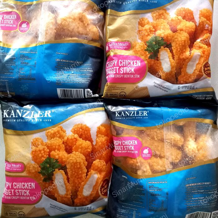 Jual Crispy Chicken Nugget Stick Kanzler Crispy Nugget Stik 450g ...