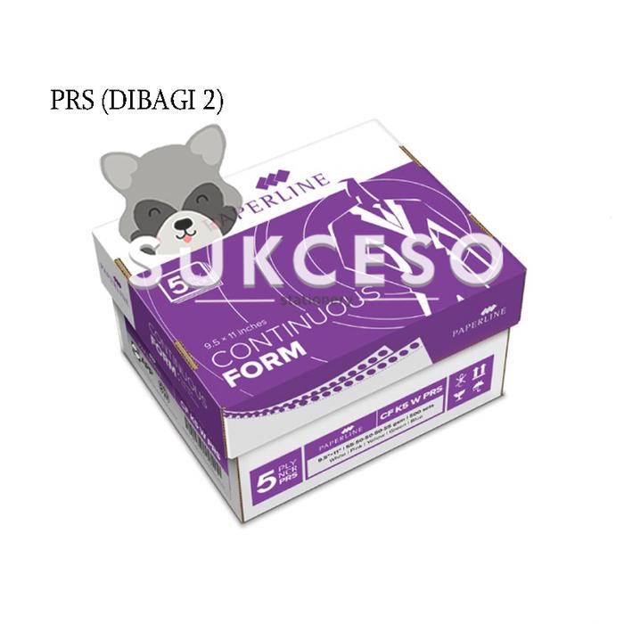 Jual Paperline PPL Continous Form 5 Ply Warna (PRS) / Kertas CF K5 W ...