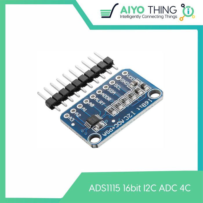 Jual ADS1115 16bit I2C ADC 4 Channel Pro Gain Penguat Modul Arduino - Kota Malang - aiyothings ...