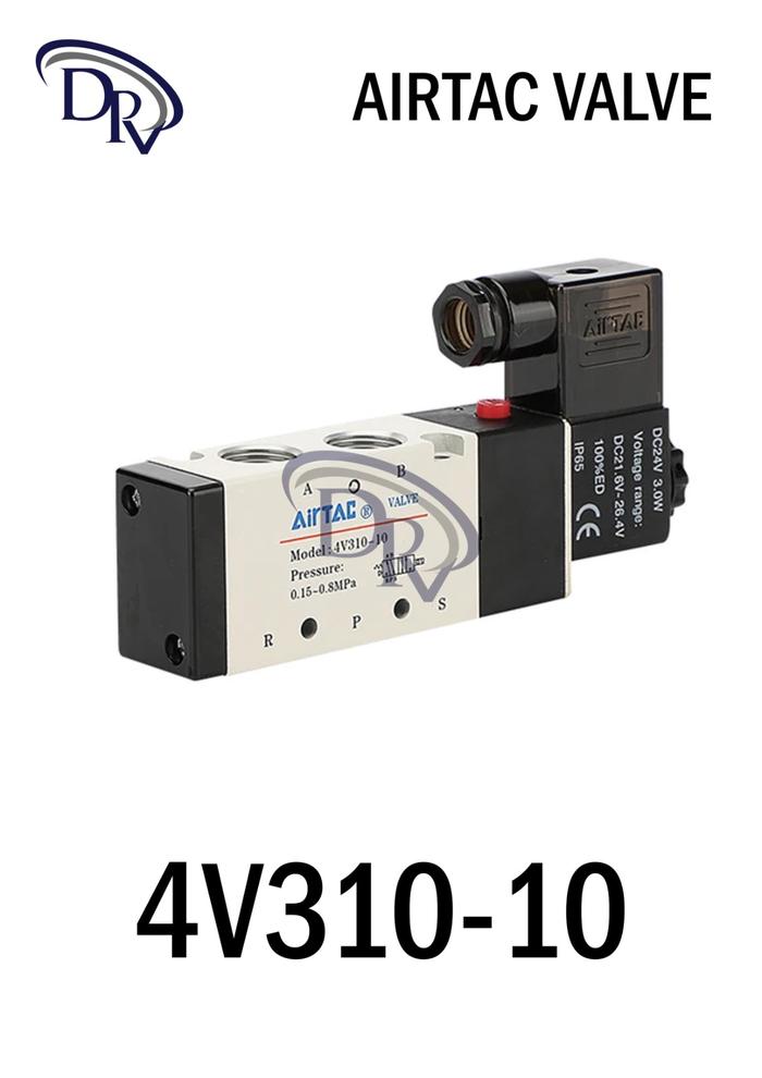 Jual Solenoid Valve 4v310 10 Airtac 220v ac/ 24v dc/ 110 V ac - Jakarta Barat - Dunia pneumatic ...