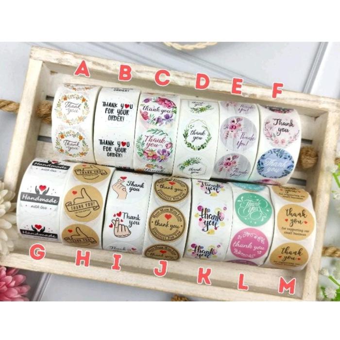 Jual Sticker Roll Stiker Kemasan Packaging Stiker Packing Dus Sticker ...