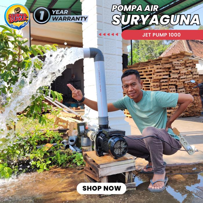 Jual POMPA AIR MODIFIKASI JET PUMP 1000 PIPA 3 DIM KAPASITAS BESAR+KLEP ...