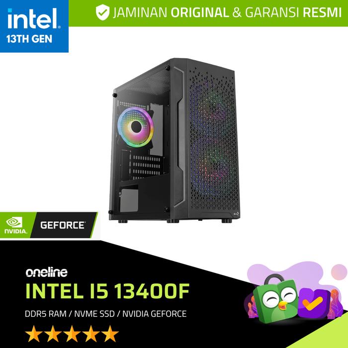 Promo PC Rakitan Gaming Design | Intel Core i5 13400F / 512GB SSD ...