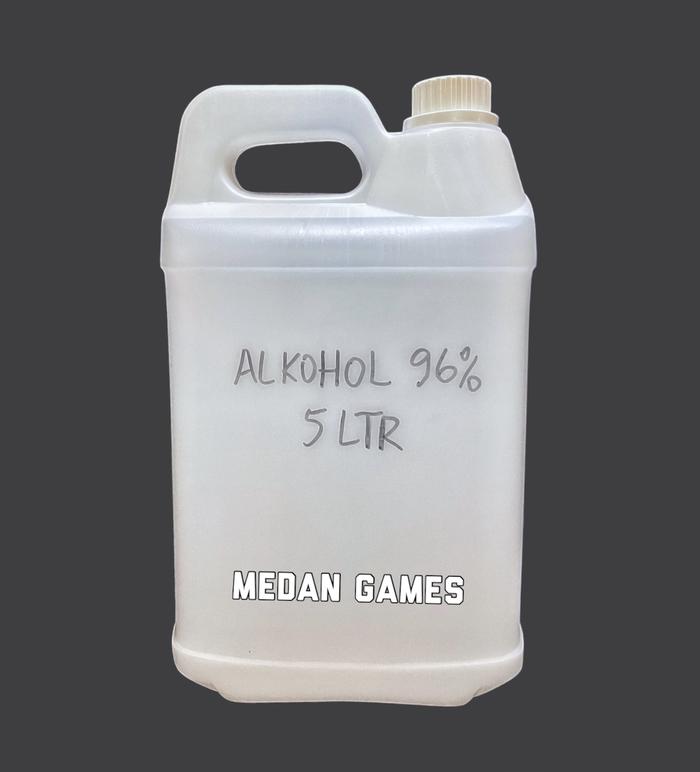 Jual Alkohol Medis 96% 5Ltr / Ethanol / Alcohol Non Food grade Farmasi ...