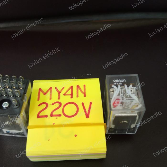 Jual relay Omron my4n/my4 220vac - Jakarta Barat - jovian electric ...