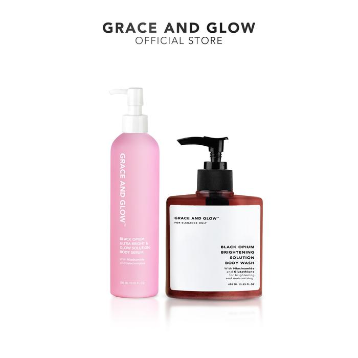Promo BUNDLE 2IN1 Grace and Glow Brightening Solution Body Wash + Body Serum - Jakarta Barat ...