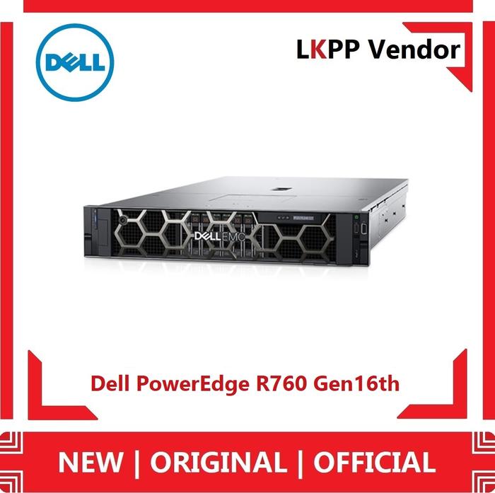 Jual Server DELL PowerEdge R760 Xeon SIlver 4410Y, 4x 32GB, 2x 1.92TB ...