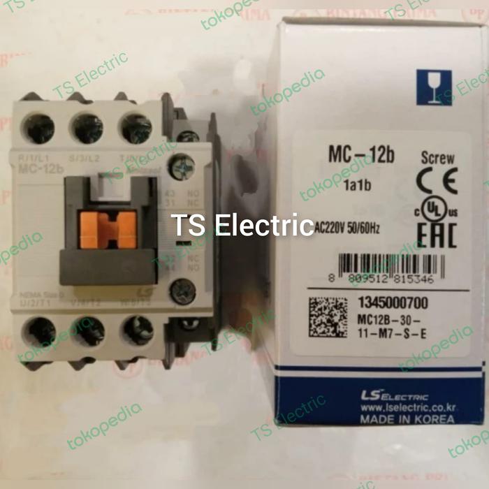Jual Kontaktor / Contactor Metasol MC-12B 3P 22AF 220V AC LS Electric Korea - Jakarta Barat - TS ...