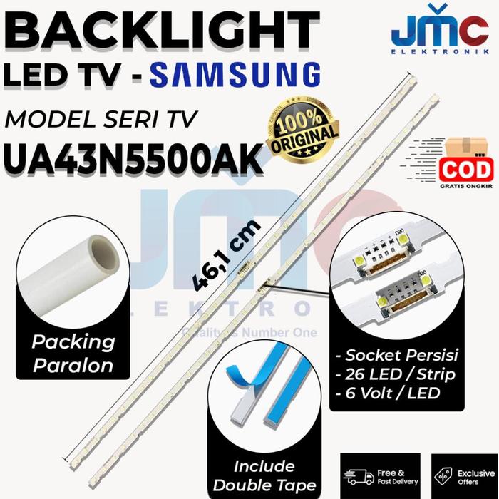 Jual Backlight Tv 43 Inc Ua43N5500Ak Ua43N5500 Ua 43N5500Ak 43N5500 43N - Jakarta Selatan ...