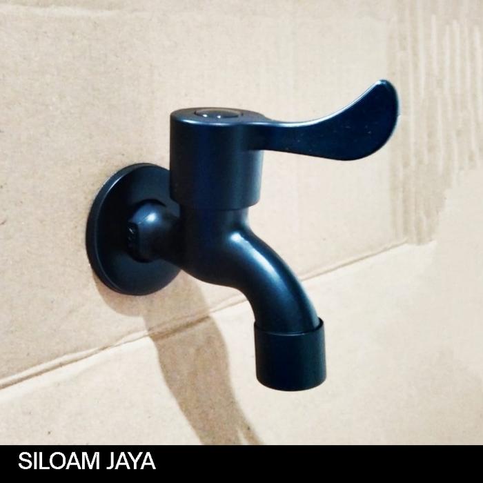 Jual KRAN DINDING KAMAR MANDI STAINLESS FULL HITAM - Jakarta Barat ...