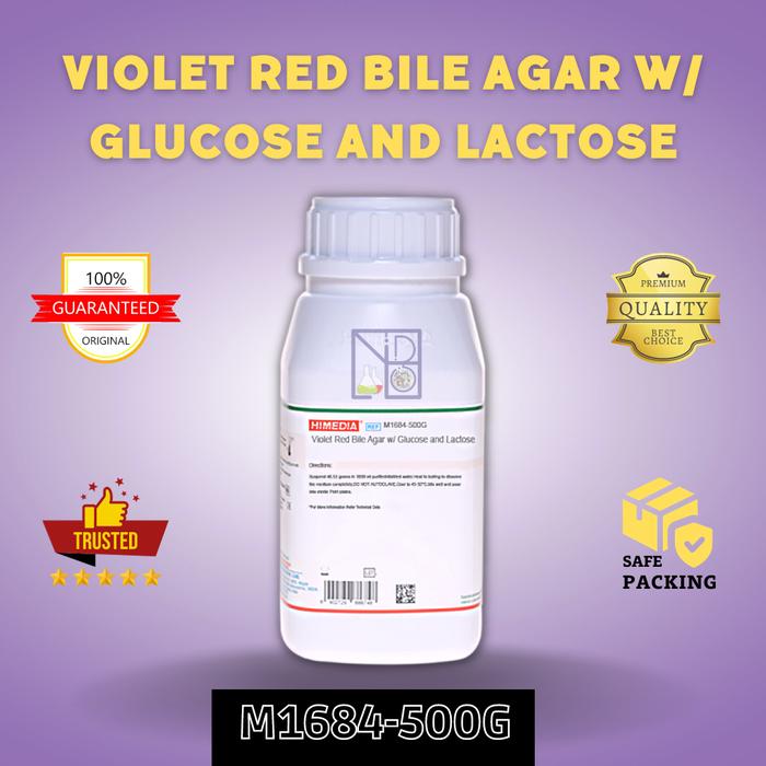 Jual Violet Red Bile Agar w/ Glucose and Lactose , 500 Gram - Kab ...