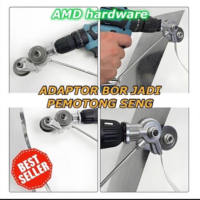 Jual ADAPTOR BOR PEMOTONG SENG CONNECTOR ALAT POTONG LOGAM PLAT BESI ...