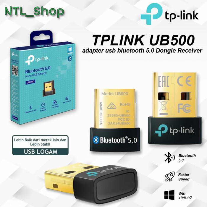 Jual Tplink UB500 adapter usb bluetooth 5.0 Dongle Receiver TP-LINK ...