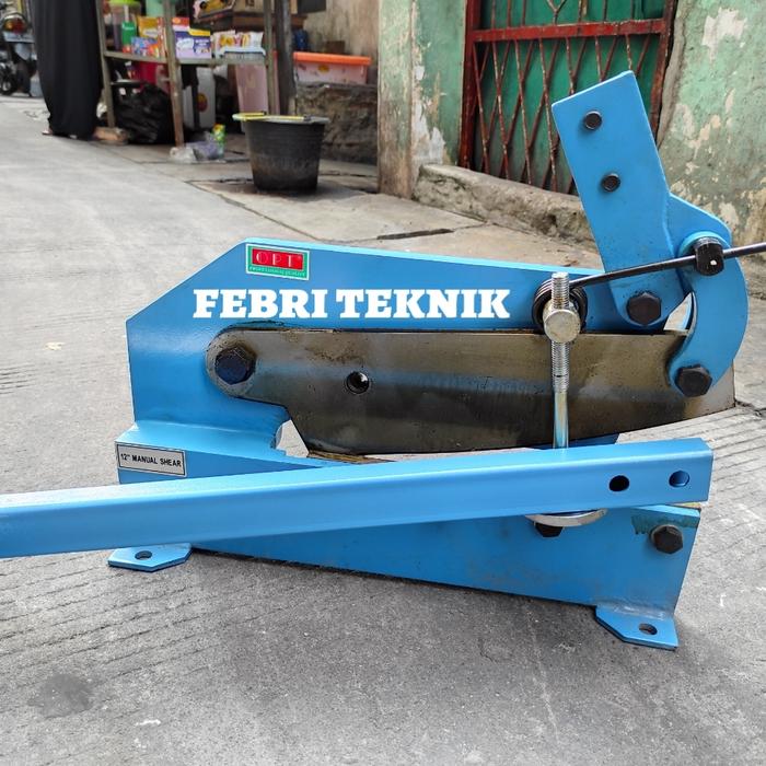 Jual Hand Manual Shear 5 Inch Alat Potong Flat Besi Mesin Potong Flat ...